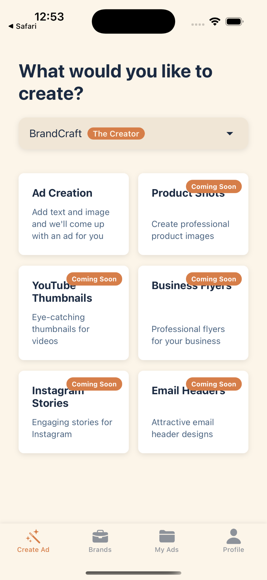 BrandCraft - AI-Powered Brand Identity Creator